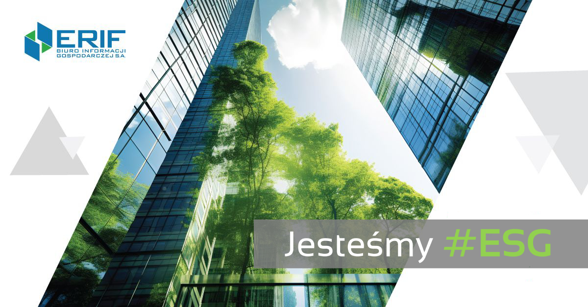 Jesteśmy ESG - ERIF Biuro Informacji Gospodarczej S.A.