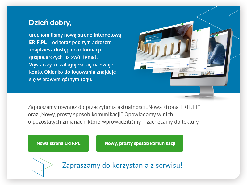 Dla Ciebie - ERIF Biuro Informacji Gospodarczej S.A.